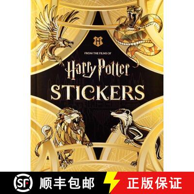 【3-4周达】Harry Potter Stickers - Sticker Book for Teens and Adults, Officially Licensed [9781667209968]