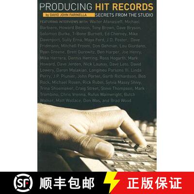【3-4周达】Producing Hit Records: Secrets from the Studio [9780825672996]
