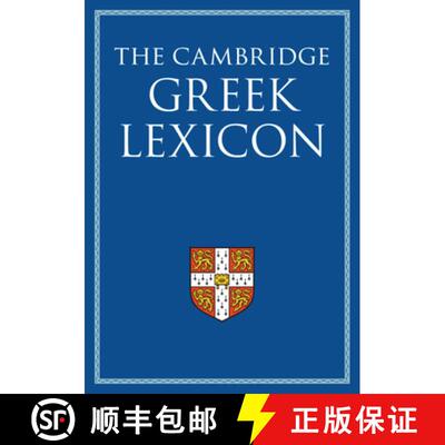 【3-4周达】The Cambridge Greek Lexicon 2 Volume Hardback Set [9780521826808]
