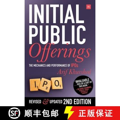 【3-4周达】Initial Public Offerings - Second Edition: The mechanics and performance of IPOs [9780857196880]