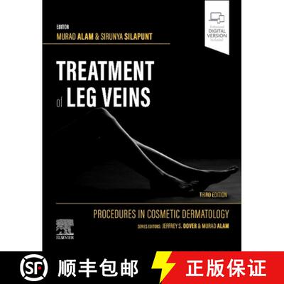 【3-4周达】精装 Procedures in Cosmetic Dermatology Series: Treatment of Leg Veins [9780443250118]