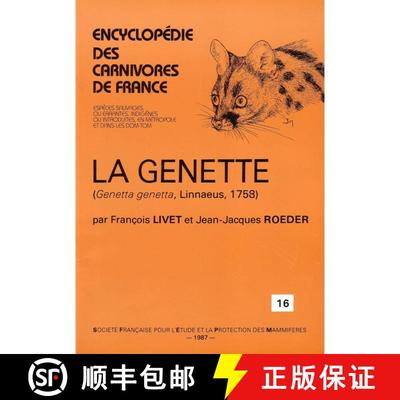预订 Encyclopédie des Carnivores de France, Part 16: La Genette [9782905216069]