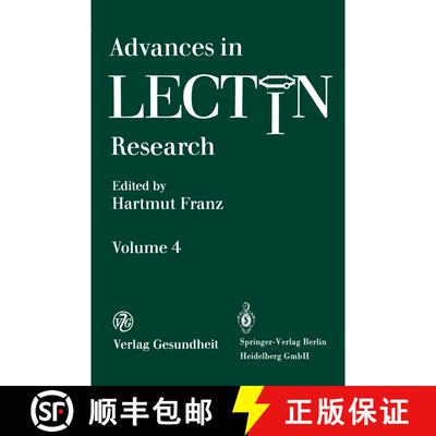 【3-4周达】Advances in Lectin Research : Volume 4 [9783333005843]