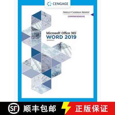 【3-4周达】Shelly Cashman SeriesA‚A® MicrosoftA‚A® Office 365A‚A® & Word 2019 Comprehensive [9780357026427]