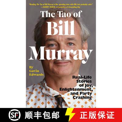 【3-4周达】The Tao of Bill Murray: Real-Life Stories of Joy, Enlightenment, and Party Crashing [9780812988086]