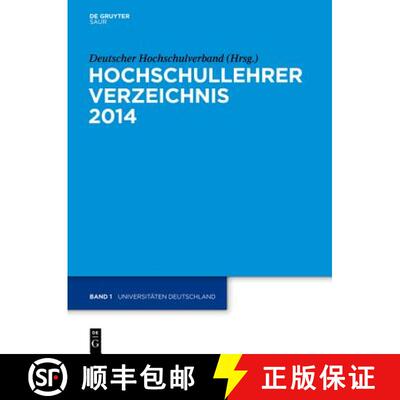 【3-4周达】精装 Universitäten Deutschland [9783110336238]