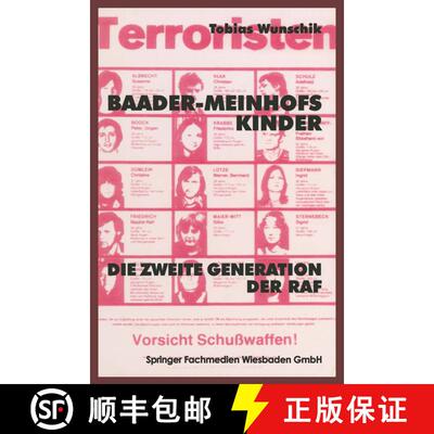 【3-4周达】Baader-Meinhofs Kinder : Die zweite Generation der RAF [9783531130880]