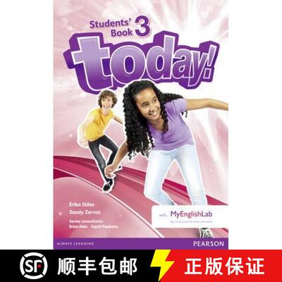【3-4周达】Today! 3 Students' Book and MyLab Pack [9781447972082]