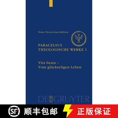 【3-4周达】精装 Theologische Werke, Band 1, Vita beata - Vom seligen Leben [9783110190526]
