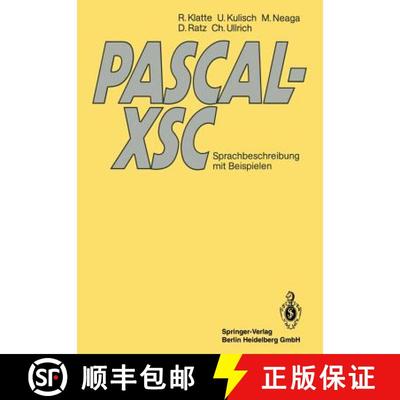 【3-4周达】PASCAL-XSC: Sprachbeschreibung mit Beispielen [9783540537144]