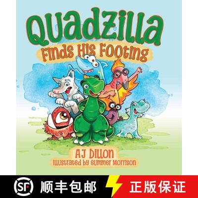 【3-4周达】精装 Quadzilla Finds His Footing [9781645387145]