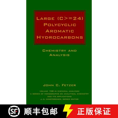 【3-4周达】精装 Large (C=24) Polycyclic Aromatic Hydrocarbons:  C Hemistry And Analysis [Wiley化学化工] [9780471363545]