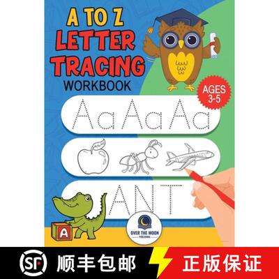 【3-4周达】A to Z Letter Tracing Workbook: Fun alphabet letter tracing activities for kindergarten an... [9798988016762]