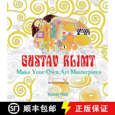 【3-4周达】Gustav Klimt (Art Colouring Book): Make Your Own Art Masterpiece [9781786644671]