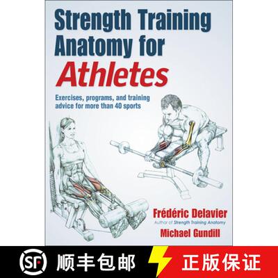 【3-4周达】Strength Training Anatomy for Athletes [9781492597414]