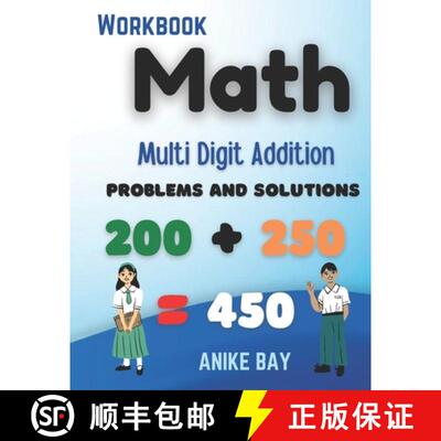 【3-4周达】Math 1000 Multi Digit Addition: Problems and Solutions [9781959877820]
