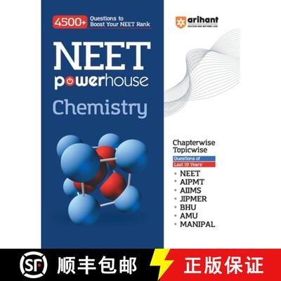 【3-4周达】Arihant NEET Powerhouse Chemistry Book For 2024 Exam (4500+ Question to Boost Your NEET Rank) [9789358891867]