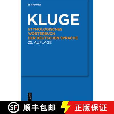【3-4周达】Etymologisches Woerterbuch der deutschen Sprache [9783110223644]