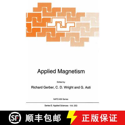 【3-4周达】精装 Applied Magnetism [9780792326229]