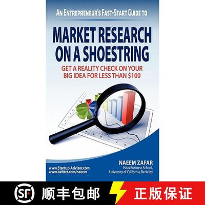预订 Market Research on a Shoestring [9780982342046]