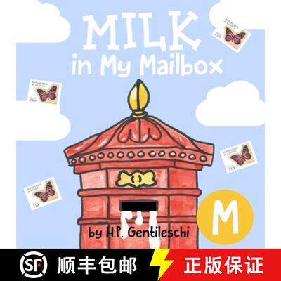 【3-4周达】Milk in My Mailbox: The Letter M Book [9781948023122]