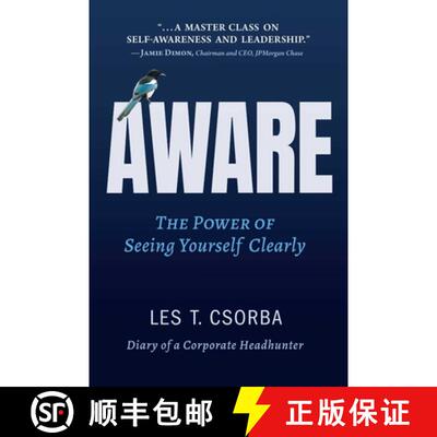 【3-4周达】Aware: The Power of Seeing Yourself Clearly [9781637634585]