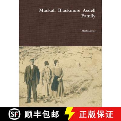 【3-4周达】Mackall  Blackmore  Asdell Family [9781387806140]