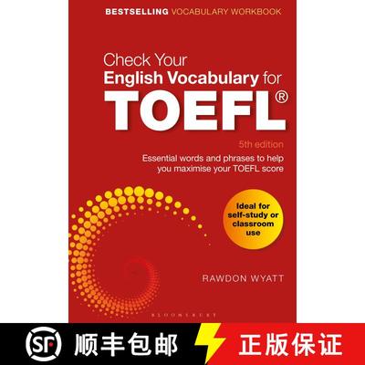 【3-4周达】Check Your English Vocabulary for TOEFL: Essential words and phrases to help you maximise ... [9781472966100]