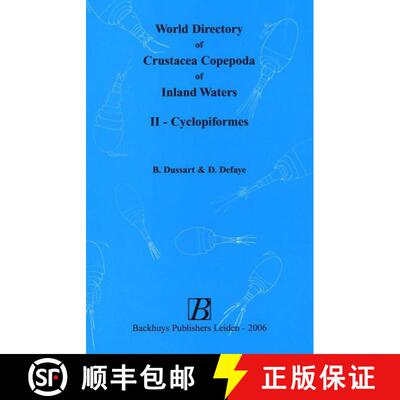预订 World Directory of Crustacea Copepoda of Inland Waters, Volume 2 (Edition: 2) (Edition: 2) (Edit... [9789057821752]