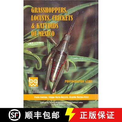 预订 Grasshoppers, Locusts, Crickets and Katydids of Mexico / Chapulines, Langostas, Grillos y Espera... [9788890332302]