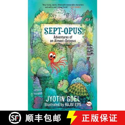 【3-4周达】Sept-opus: Adventures of an Almost-Octopus (Rot8 the Sept-opus) [9788129135926]