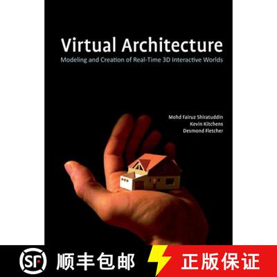 【3-4周达】Virtual Architecture: Modeling and Creation of Real-Time 3D Interactive Worlds [9781435756427]