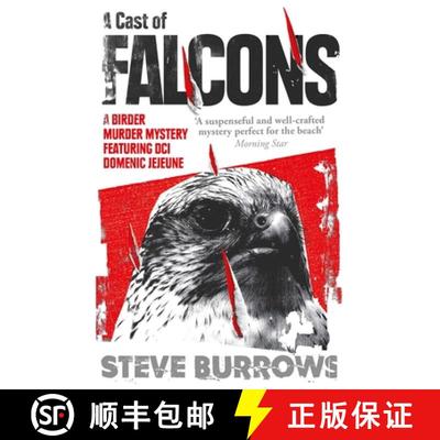 【3-4周达】A Cast of Falcons: A Birder Murder Mystery [9781786074287]