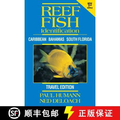 【3-4周达】Reef Fish Identification - Travel Edition - 2nd Edition: Caribbean Bahamas South Florida [9781878348692]