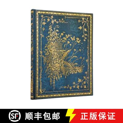 【3-4周达】Les Papillons Ultra Unlined Hardcover Journal, 144pg, 120gsm by Paperblanks (Giacomelli's ... [9780349715339]