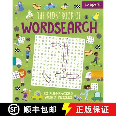 【3-4周达】The Kids' Book of Wordsearch: 82 Fun-Packed Word Puzzles [9781398815230]