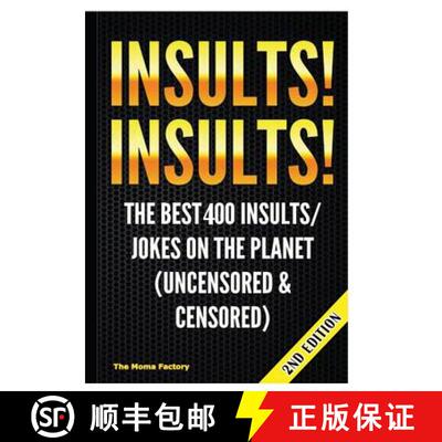 【3-4周达】精装 Insults! Insults! [9781329214200]