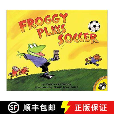 【3-4周达】精装 Froggy Plays Soccer [9780613359498]