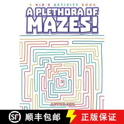 【3-4周达】A Plethora of Mazes! A Kid's Activity Book [9781683261476]