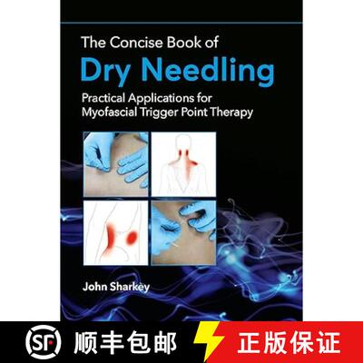 【3-4周达】Concise Book of Dry Needling: A Practitioner's Guide to Myofascial Trigger Point Applications [9781905367672]