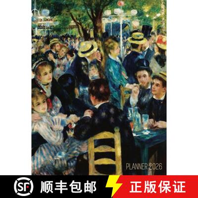 【3-4周达】Renoir Daily Planner 2026: Dance at le Moulin de la Galette Painting | Artistic Impression... [9781965994962]