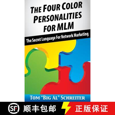 【3-4周达】The Four Color Personalities: The Secret Language For Network Marketing [9781948197083]