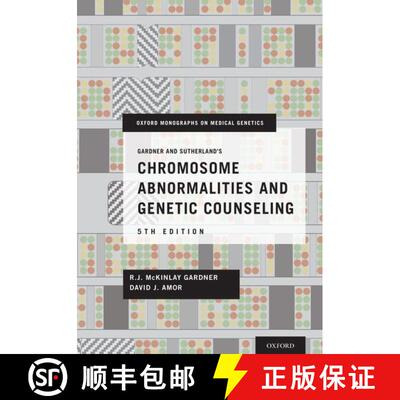 【3-4周达】精装 Gardner and Sutherland's Chromosome Abnormalities and Genetic Counseling [9780199329007]