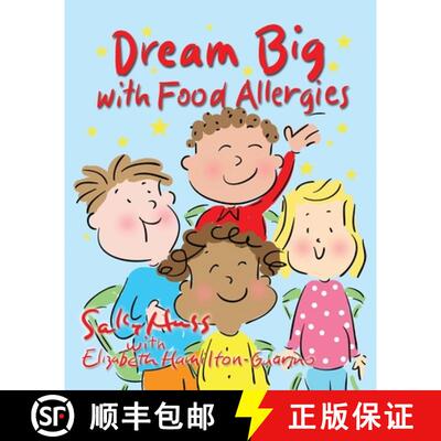 【3-4周达】Dream Big with Food Allergies [9781945742699]
