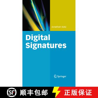 【3-4周达】精装 Digital Signatures [9780387277110]
