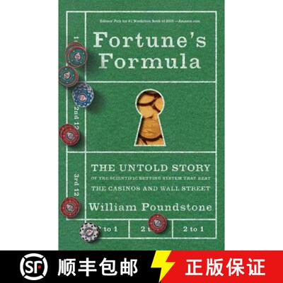 【3-4周达】Fortune's Formula: The Untold Story of the Scientific Betting System That Beat the Casinos... [9780809045990]