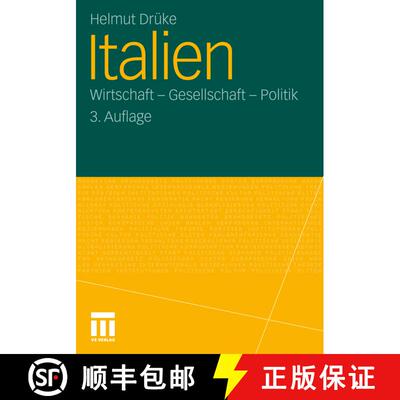 【3-4周达】Italien: Wirtschaft - Gesellschaft - Politik (3., erw. u. akt. Aufl. 2012) [9783531184609]