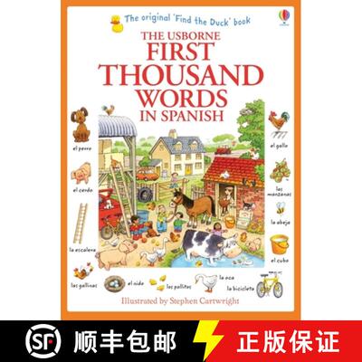 【3-4周达】First Thousand Words in Spanish [9781409583042]