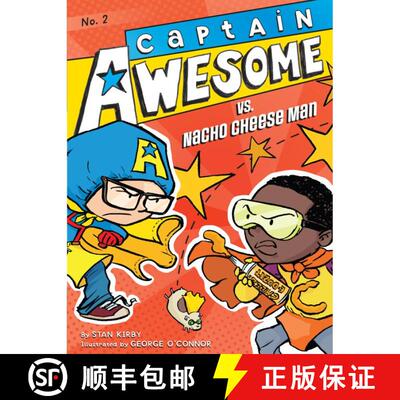 【3-4周达】Captain Awesome vs. Nacho Cheese Man (Captain Awesome (Quality)) [9781442435636]
