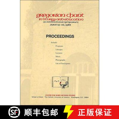 【3-4周达】Ward Method Publications and Teaching Aids Bk. 4; Gregorian Chant in Liturgy and Education [9780813202150]